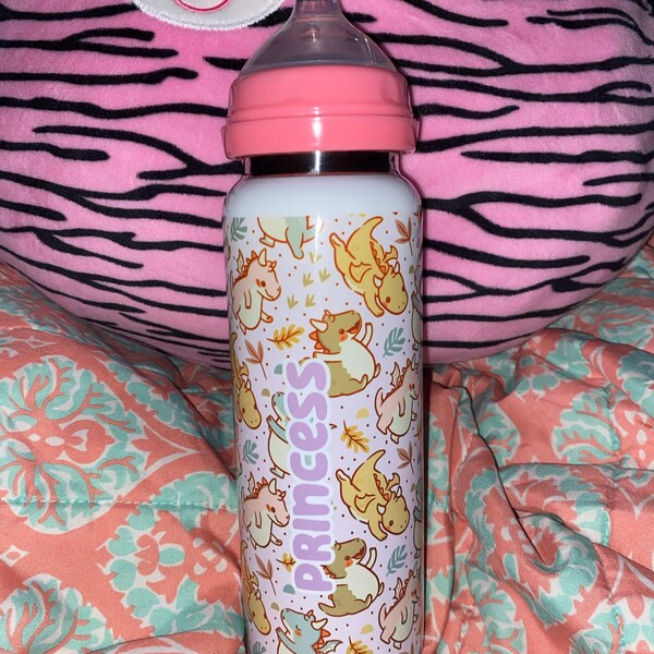 Teddy Bear Sippy Cup - 12 Oz Double Walled Stainless Steel Tumbler ...