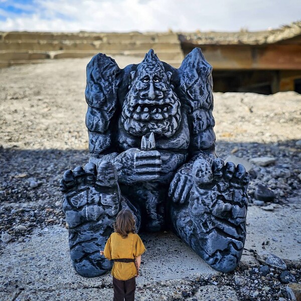 Rock Biter From the Neverending Story : 3D Printed Replica , DIY ...