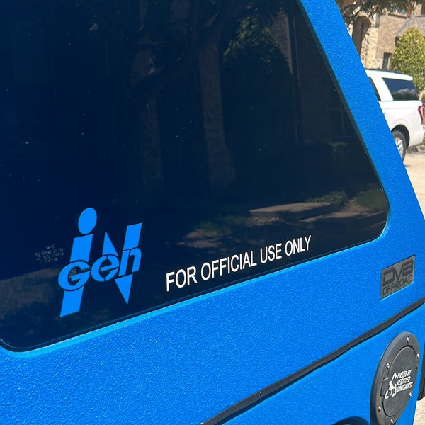 Ingen Jurassic Decal Window Stickers - Etsy