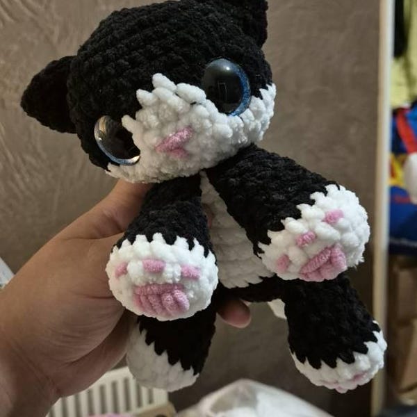 Cuddle Bud Kitty - Cuddle Buddies Amigurumi Crochet Pattern ENGLISH - Etsy