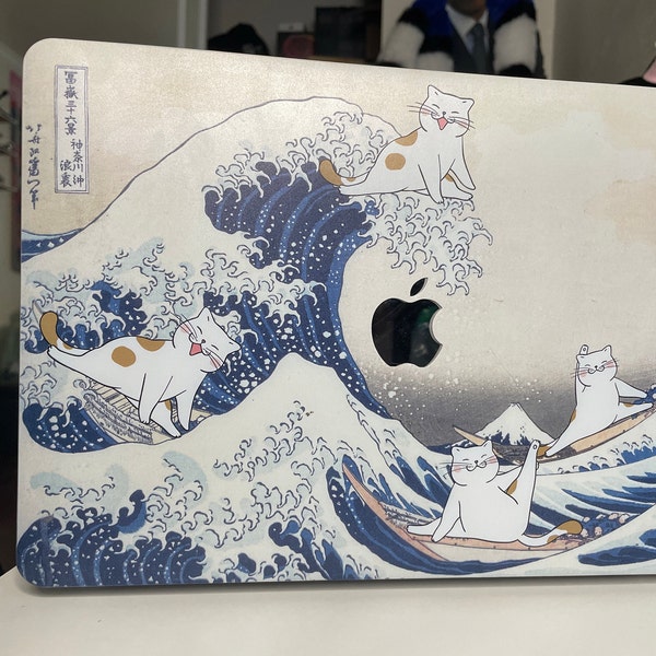 Vintage MacBook Case Japanese Art MacBook Air 13 Inch Pro 13 15 12 ...