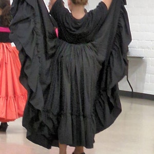 Black Folklorico Adelita Boots - Etsy