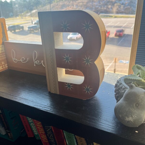 Custom Cut Book Letters: Vintage Monogram Decor (7.5 X 5.5 Inches) - Etsy