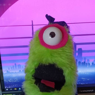 Blue Shaggy Shnoz-pro Professional Monster Hand Puppet - Etsy