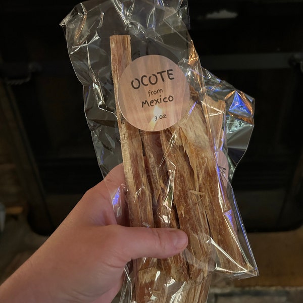 Ocote~ Pine Stick ~ Fresh Prime Quality Natural Fire Starter Wood~from ...