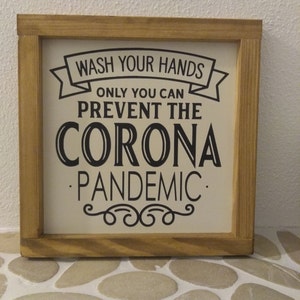Wash Your Hands Holzbild Bild Schild Deko Badezimmer Farmhouse Landhaus ...