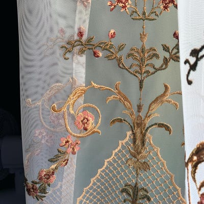 Linen Embroidery Trim, Curtain Trim, Trim for Sofa, Home Decor. - Etsy