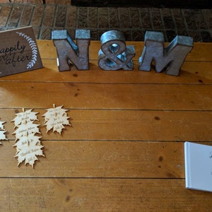 Custom TABLE NAMES wooden Custom wedding table name topper | Etsy