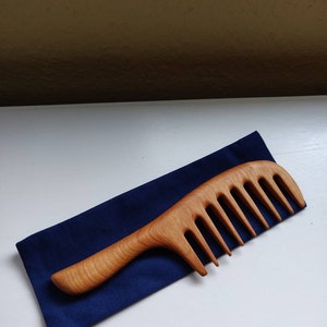 Handmade Premium Quality Whole Piece Natural Wood Hair Comb | Etsy