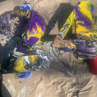 Rustic Wood Letters Baltic Birch Wooden 18 12 16 24 Inch Tall Custom ...