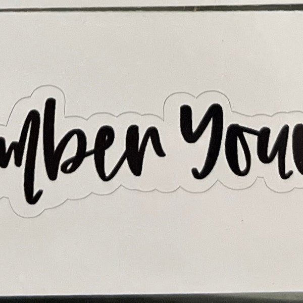 Remember Your Why Sticker, Funny Stickers, Motivation Laptop Decals ...
