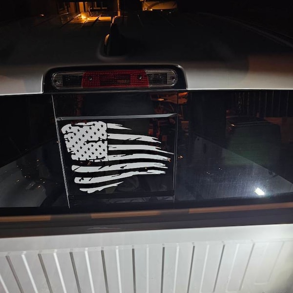 Fits 2021-2024 Ford Bronco Side Window Flag We the People Stirpes Auto ...