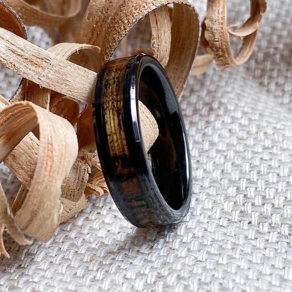 6mm Black Ceramic Ring Core - Etsy