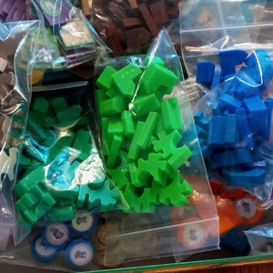 Unofficial Replacement Pieces for Ticket to Ride Board Game | Etsy