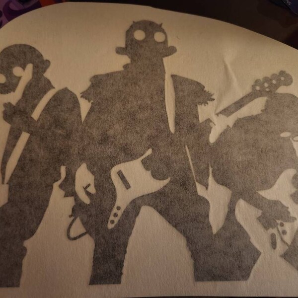 Ghost Band Logo Decal Sticker Ghost BC Nameless Ghoul - Etsy