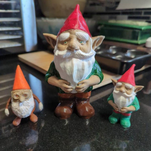 Gnarly Gnome Gift Funny Gift Lawn Gnome Bathroom Lawn Gnome Troll ...