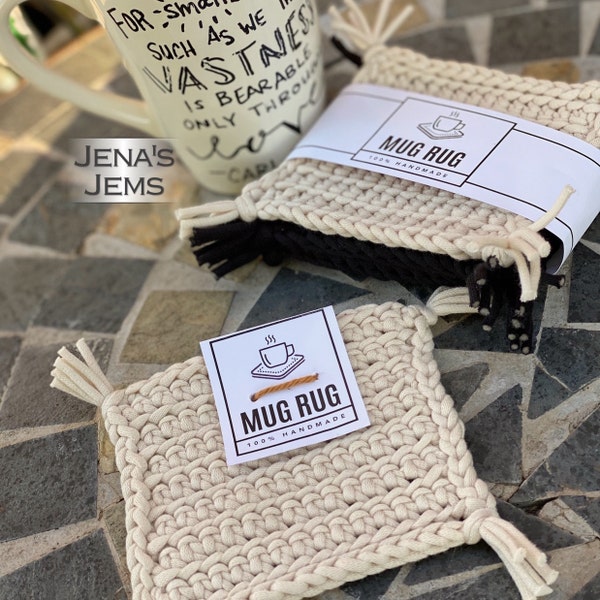 PRINTABLE Mug Rug Tags + Wrap Labels - Downloadable PDF. DIY Product ...