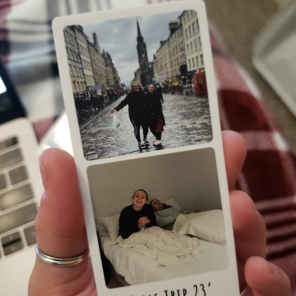 Personalized Photo Strip Magnet: Acrylic Fridge Magnet, Couples Gift ...