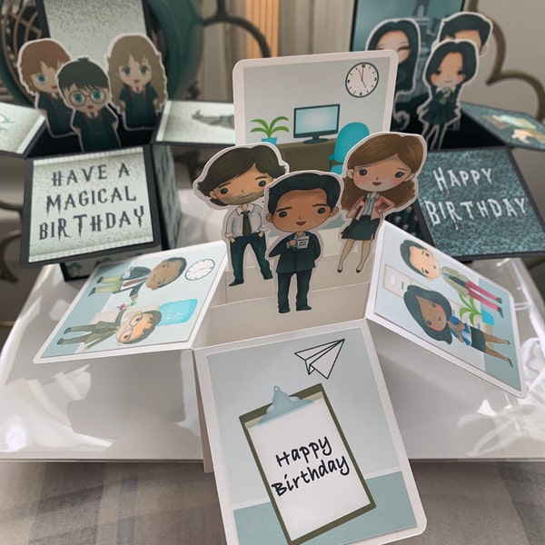 Paper People Pop-up Card - Etsy