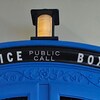 Police Box Windows 3d Printed Blue and White 7.25x9.5 - Etsy