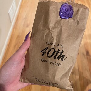 Wedding Program Bags Classic Monogram Program Bags - Etsy