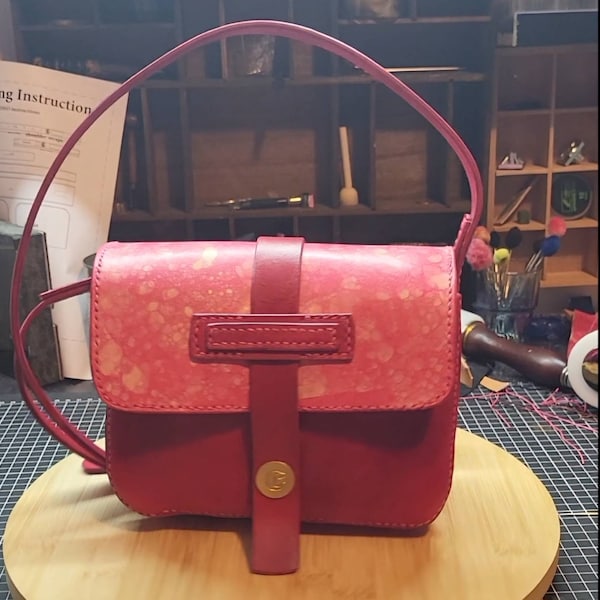 PDF Pattern for Joyce Bags, DIY Gift, Leather Pattern, Video ...