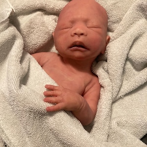 Set of Preemie NICU Nappies / Diapers silicone & Reborn Doll Safe ...