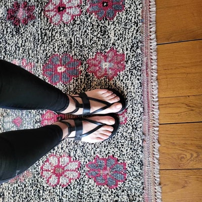 ACROPOLIS Leather Sandals, Greek Leather Sandals, Leather Sandals, Flat ...