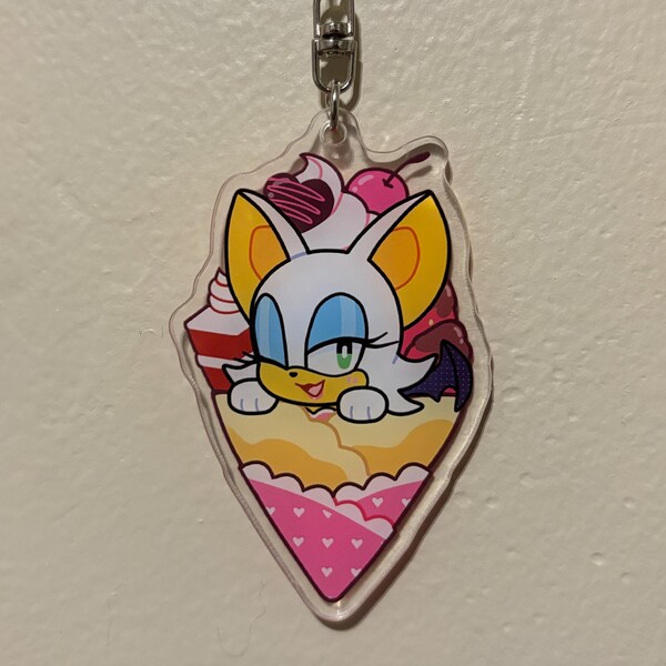 Sonic Crepes Keychains - Etsy
