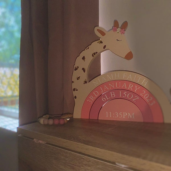 Engraved Stacking Giraffe - Etsy