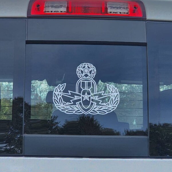 Army Combat Action Badge CAB Vinyl Decal for Windows or Any Smooth ...