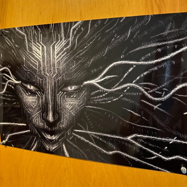 Print - Pastel Drawing - Alien Isolation - Sizes 8" X 12" to Poster - Etsy