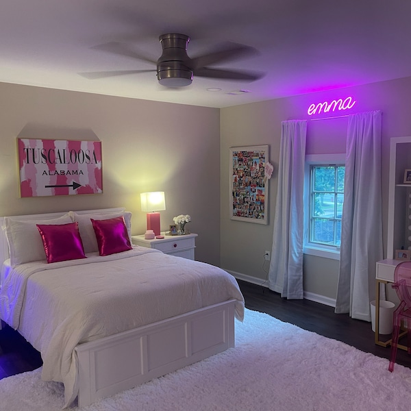 CUSTOM Location Wall Art Design (digital Download), Preppy Wall Art ...