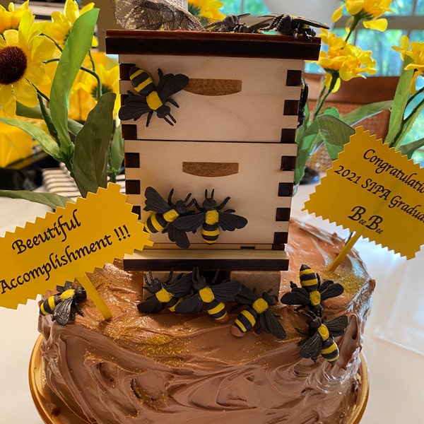 Mini DIY Bee Hive Model Kit, My Little Beekeeper Original Model Kit ...