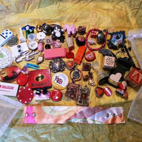 Crow Confetti Grab Bag, Magpie Candy, Found Object Jewelry, Vulture ...