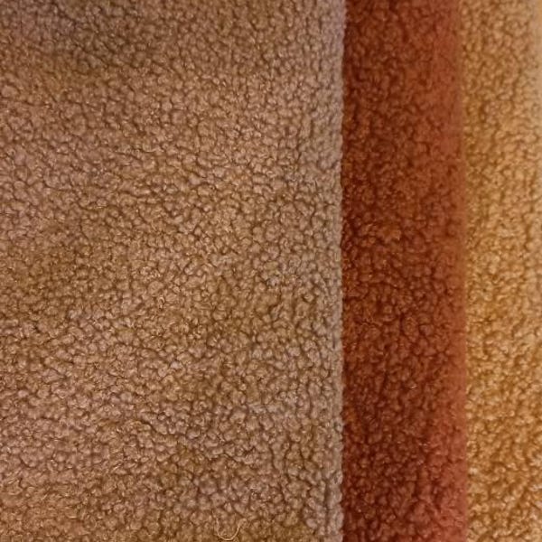 Earthy Tone Teddy Fabrics, Beautiful Warm and Soft Premium Quality ...