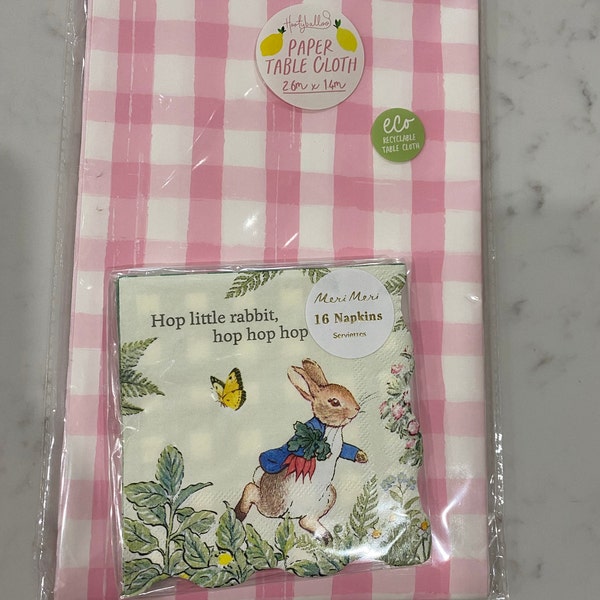 Peter Rabbit Party Napkins X 16, Peter Rabbit in the Garden Small ...