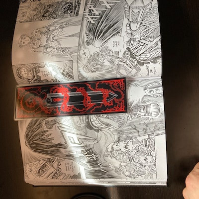 Dragonslayer Sword Vertical Art Print Guts' Sword Anime Manga Wall Art ...