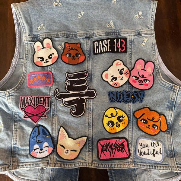 Stray Kids Maxident Embroidered Patch - Etsy