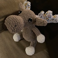 Manny Moose CROCHET PATTERN, Amigurumi Crochet Pattern, PDF - Etsy Canada