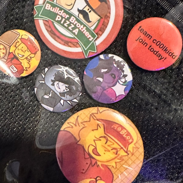 Roblox MYTH Pin Back Buttons - John Doe, Guest666, 1x1x1x1 - Etsy