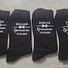 Personalized Best Man Socks,best Man Gift,page Boy Socks, Fun Socks ...