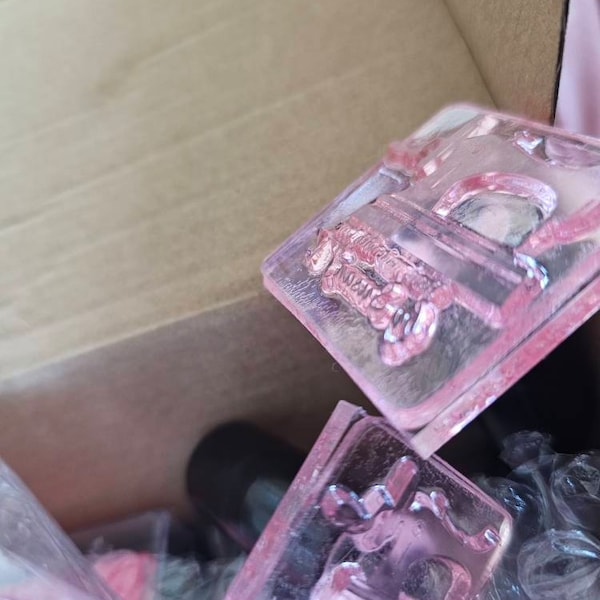 Custom Acrylic Stamps, Name/address Custom Stamps, Company Logo ...