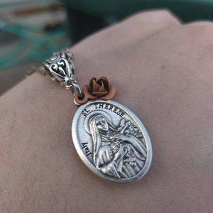 Five Way Cross Medal Pendant & Necklace Set Am A Catholic | Etsy