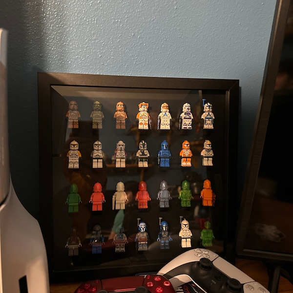 12x12in Display Case for Minifigures - Etsy