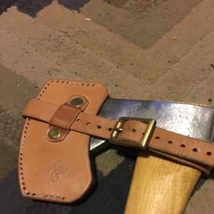 Leather Axe Shoulder Strap / Carry sling system | Etsy