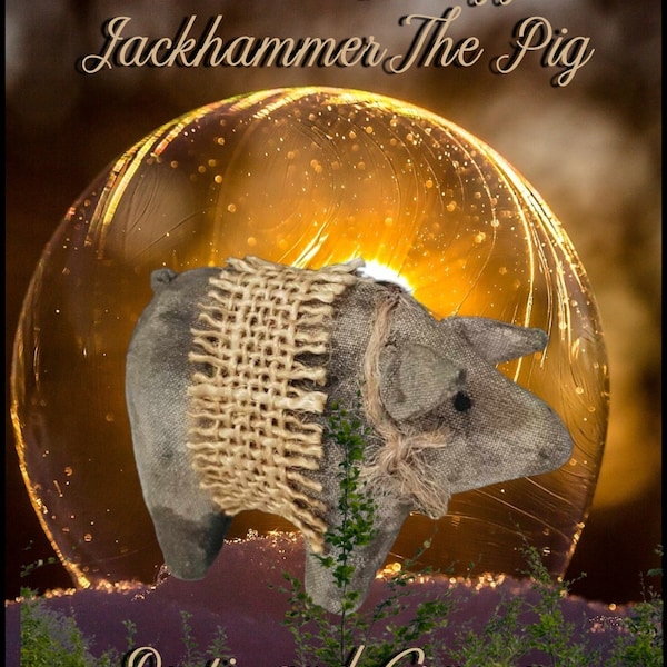 READ Item Description for Important Information: Primitive Pig Bowl ...