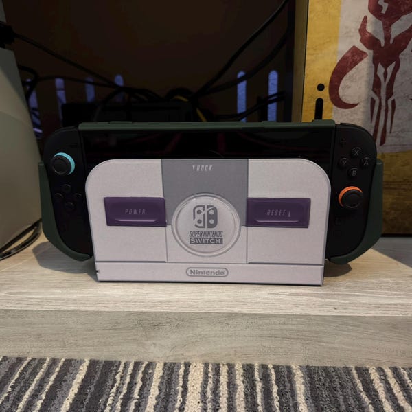 Nintendo Switch 2 - SNES Style 3D Skin: Super Nintendo Switch - Etsy