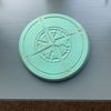 Garden Decoration: Compass Stepping Stone, Compass Rose Statue for ...