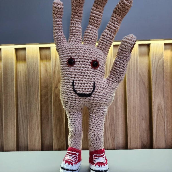 A Novelty Crochet Hand PDF Pattern With Moveable Fingers - Etsy